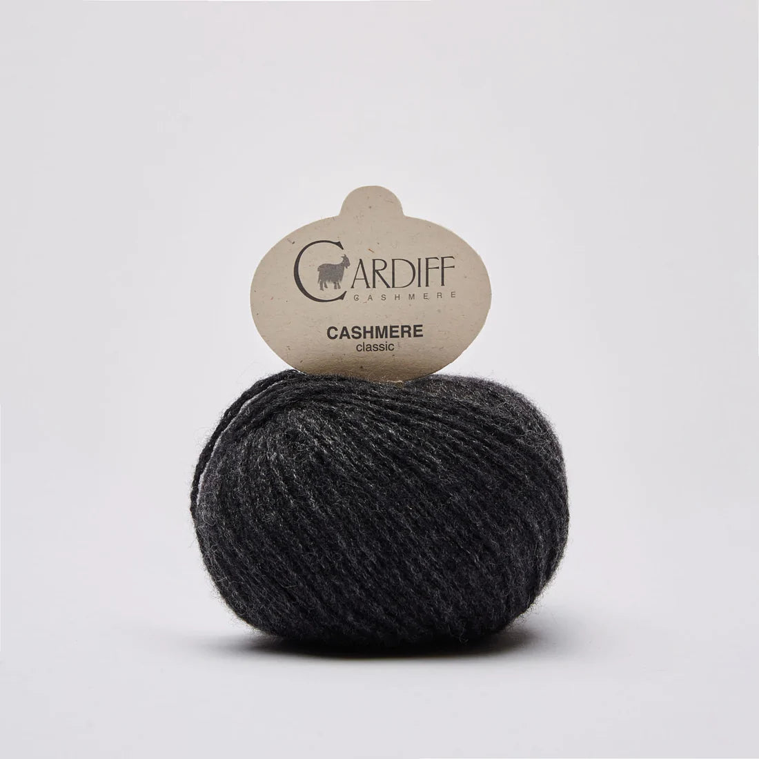 Cardiff Cashmere Classic Antracite 520 – Garn Galore